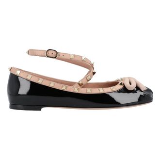 Valentino Rockstud Ballerina - - Shoes - Damen - Schwarzk - 40 EU