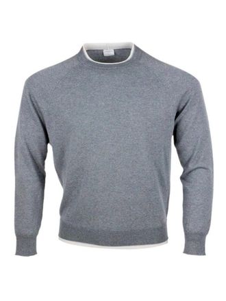 Eleventy Pull Col Rond - Gris