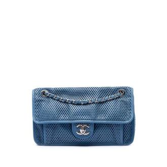 Chanel Sac bandouli&egrave;re Pre-owned Up In The Air - Femme - Pre-owned - Bleu - Taille: ONE Size