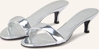Dorothee Schumacher Dorothee Schumacher Lack-Mules Mirror Shine silber