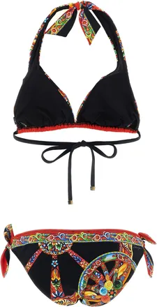 Dolce & Gabbana Womens Multicolor Polyamide Bikini Clothing