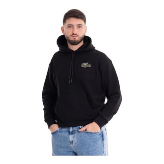 Lacoste Kapuzenpullover Jogger Locker geschnitten - - Sweatshirts & Hoodies - Herren - Schwarzk - XL