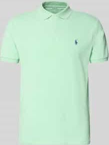 Polo Ralph Lauren Slim Fit Poloshirt aus Baumwoll-Mix
