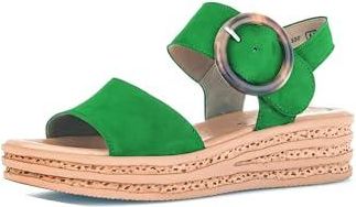 Gabor Sandale pour Femme comfort, confortable en Cuir velours, mod&egrave;le 44.550/31T7