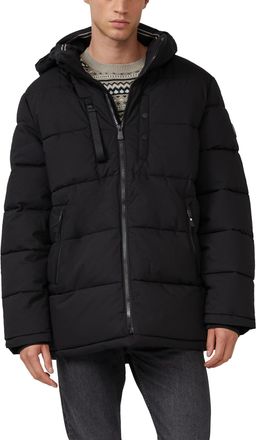 s.Oliver Wasserabweisende Pufferjacke mit abnehmbarer Kapuze und sportiven Details