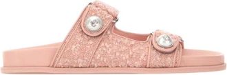 Jimmy Choo London Femme, Chaussures, Rose, Taille: 37 EU Sandales Fayence