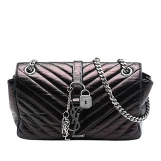 Saint Laurent Pre-owned Quilted Shoulder Bag - - Pre-owned - Damen - Schwarzk - ONE SIZE