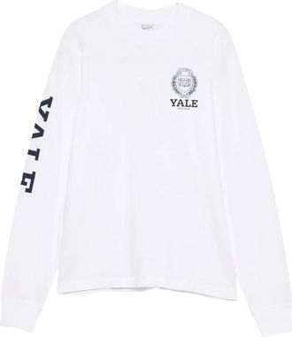 Sporty & Rich Femme, Tops, Blanc, Taille: 44 FR Long Sleeve Hauts