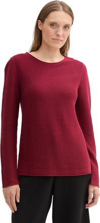Tom Tailor Tom Tailor Damen Strickpullover aus Bio-Baumwolle