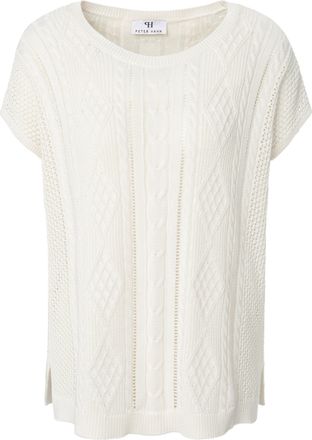 Peter Hahn Pullover aus 100% SUPIMA-Baumwolle Peter Hahn weiss