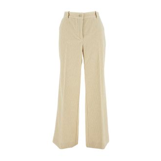 P.A.R.O.S.H. Wide Hosen - - Trousers - Damen - Beige - S