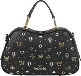 Braccialini Femme, Sacs, Noir, Taille: ONE Size Candy Bowler M