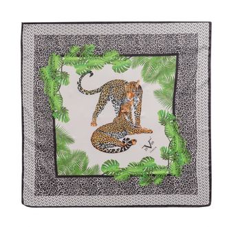 19V69 19V69 Italia Damen Foulard Multicolor LEOPARD V07