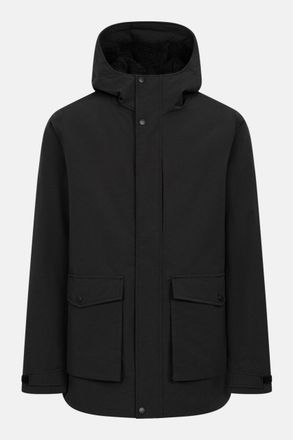 Danef&aelig; Winterjacke Daneholger Herren Schwarz Parka