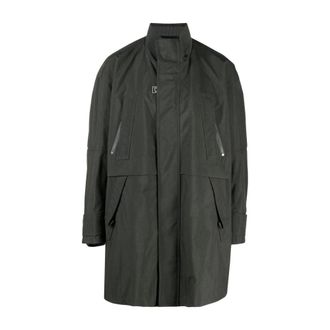 Wooyoungmi Graue Nylon Casual Jacke - - Coats - Herren - Schwarzk - M