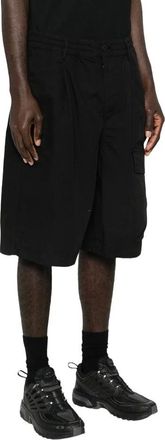 C.P. Company C.p. Company, Homme, Shorts, Noir, Taille: XL Logo Cargo Shorts