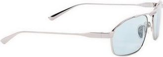 Balenciaga Lunettes de soleil m&eacute;tallis&eacute;es &agrave; fines branches