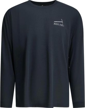 Montbell T-shirt Manches Longues Wickron - Homme - Tops - Bleu - Taille: L