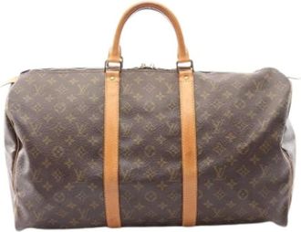 Louis Vuitton unisex, Pre-owned, Brun, Taille: ONE Size Sac Week-end en Toile Pre-owned