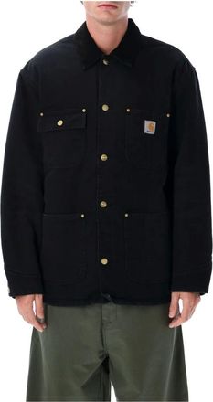 Carhartt Work in Progress Homme, Vestes, Noir, Taille: L OG Chore Coat (Winter)