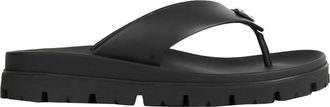 Prada LeatherThong Sandals