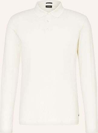 Joop Strick-Poloshirt Bryson weiss