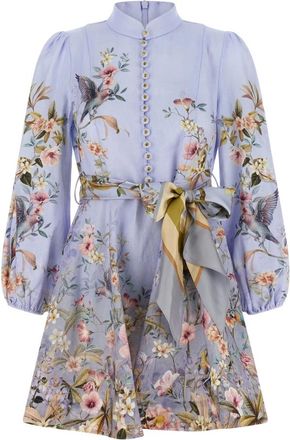Zimmermann Femme, Robes, Multicolore, Taille: 38 FR Rebellion Button Mini Dress