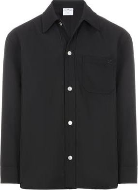 Courr&egrave;ges Chemise r&eacute;tro oversize