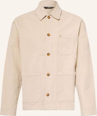 Fynch-Hatton Fynch-Hatton Cord-Overshirt beige