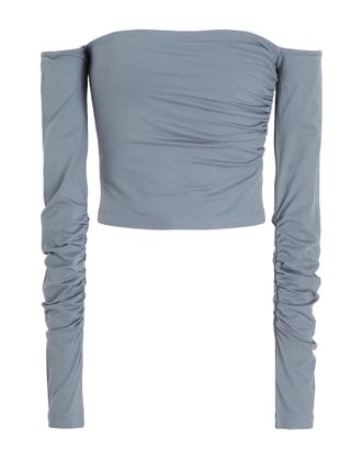 8 by YOOX VISCOSE OFF-SHOULDER TOP