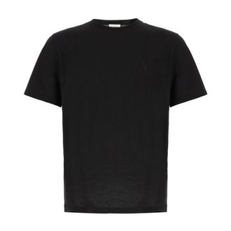 Saint Laurent T-Shirt - - Tops - Herren - Schwarzk - M