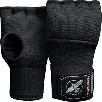 Hayabusa Quick Gel Handwraps - Schwarz XL f&uuml;r MMA, Boxen, Muay Thai, Kickboxen, Krav Maga