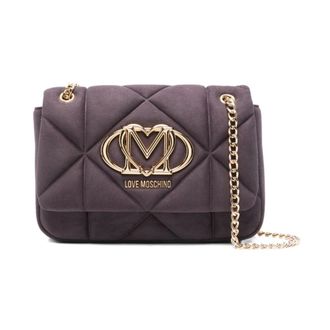 Love Moschino Femme, Sacs, Violet, Taille: ONE Size Sac Matelassé Violet à Chaîne