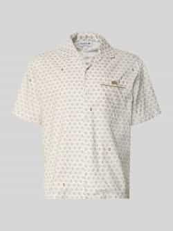 Lacoste Relaxed Fit Freizeithemd aus Baumwoll-Mix Modell Tennisco