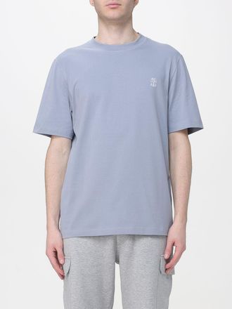 Brunello Cucinelli T-Shirt BRUNELLO CUCINELLI Homme couleur Bleu Azur