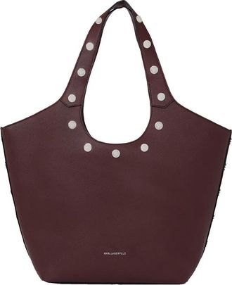 Karl Lagerfeld Shopper - K/Rocky Marais mittelgroße Tote Bag - Gr. unisize - in Rot - für Damen