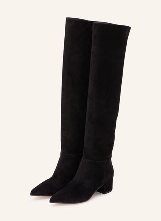 Gianvito Rossi Overknee-Stiefel schwarz