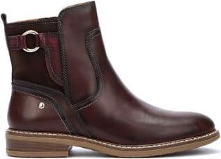 Pikolinos Bottines Plates en Cuir ALDAYA pour Femme Color CAOBA