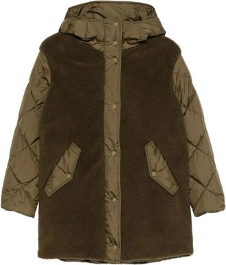 Herno Quilted Fleece Jacket - - Coats - Damen - Gr&uuml;n - M
