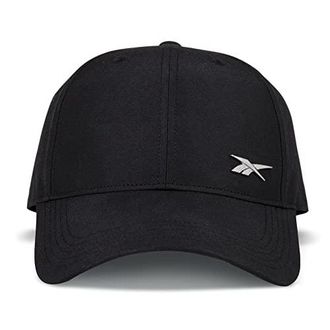 Reebok Chapeau Badge pour Femme | Golf | Tennis | Court | Sport | Performance | Respirant | Léger | Séchage Rapide | Protection Solaire - Noir