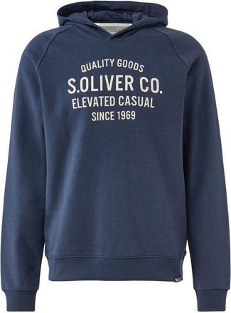 s.Oliver Sweatshirt Sweatshirt Sweatshirt aus Baumwollmix mit Frontprint