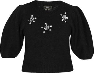 Faina Pullover Frauen Schwarz