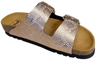 Scholl Femme Josephine Sandale, Rose Copper, 38 EU