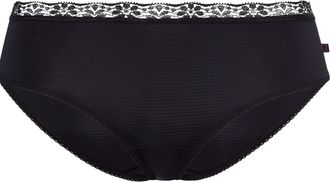 Beedees Slip Slip Bee Lace mit Spitze, feinen Streifen & gl&auml;nzender Optik
