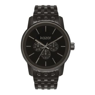 Kazar Uhr mit schmalem Gliederarmband - - Accessories - Herren - Schwarzk - ONE SIZE