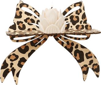 Generico Sghtil Wandmontiertes Display - Holz-Wandregale mit Schleife, dekorative schwebende Regale - Wanddekoration, Wandmontage, klein, kein Bohren, Pr&auml;senta