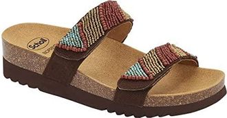 Dr. Scholls ZAFIRAH 4.0 Canvas+Beads Brown/Multi