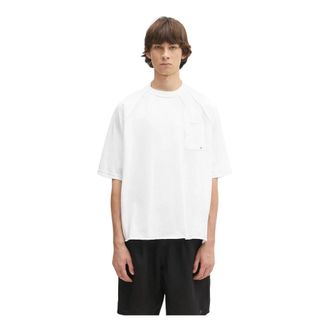 Undercover C/S Pocket T-Shirt - - Tops - Herren - Wei&szlig; - XL