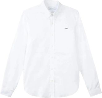 Maison Labiche Homme, Chemises, Blanc, Taille: S Malesherbes Twill Shirt