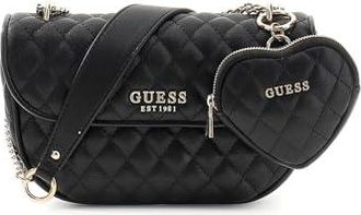 Guess Rabat bandouli&egrave;re convertible Atabey, noir, One Size, Rabat bandouli&egrave;re convertible Atabey